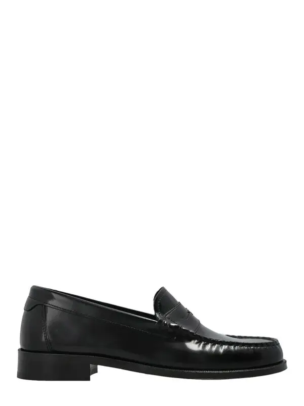 Furla Slip-on Loafers - Black