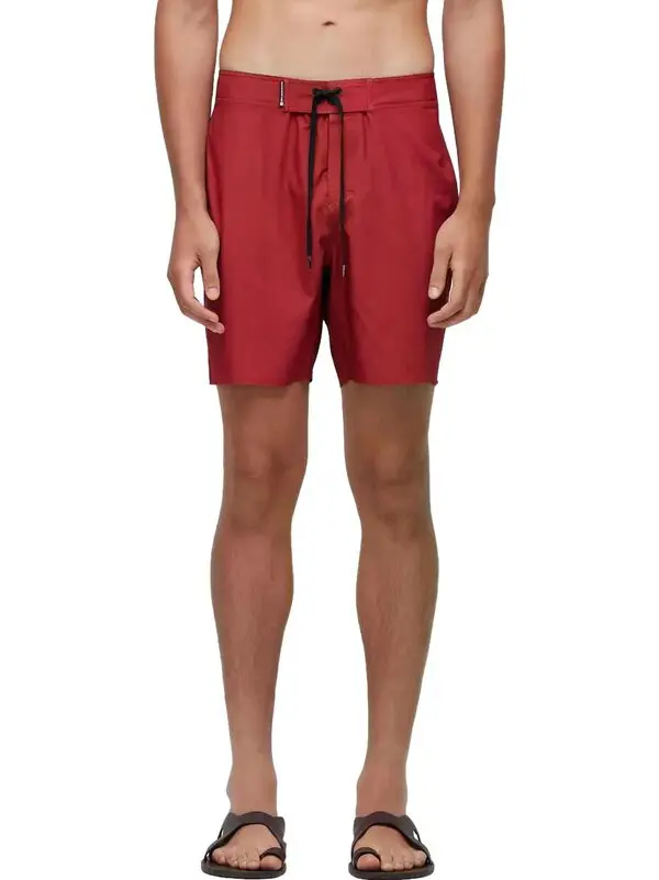 OSKLEN Drawstring Swim Shorts - Red