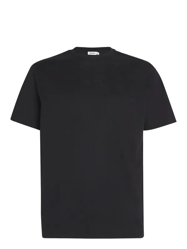 Simkhai Cotton Chest-pocket T-shirt - Black