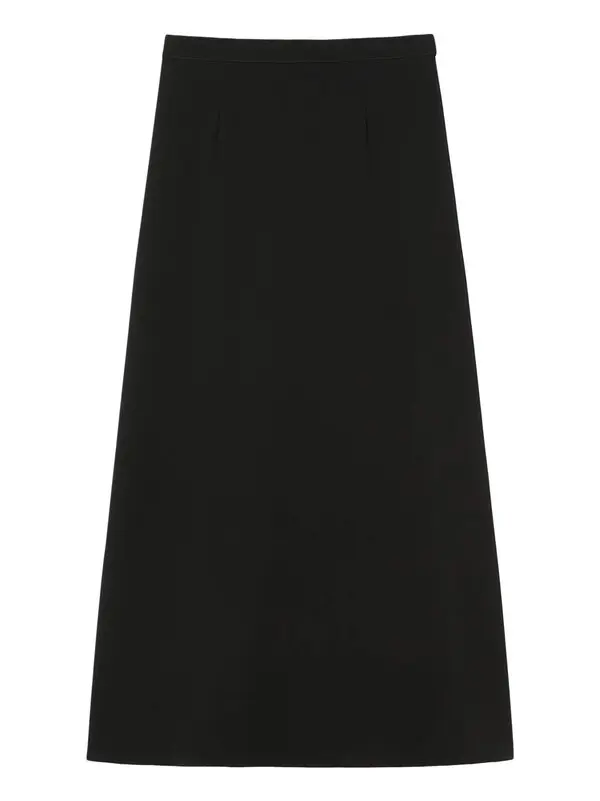 Marina Rinaldi Maxi A-line Skirt - Black