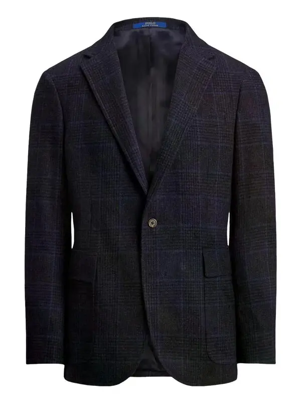 Polo Ralph Lauren Glen Check Blazer - Blue