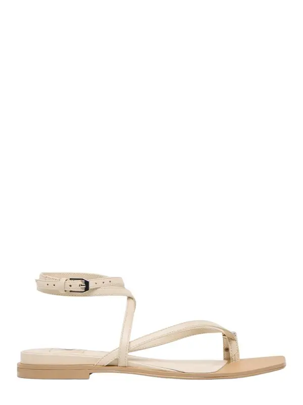 DOLCEVITA Tyrice Strappy Sandals - Bone Leather