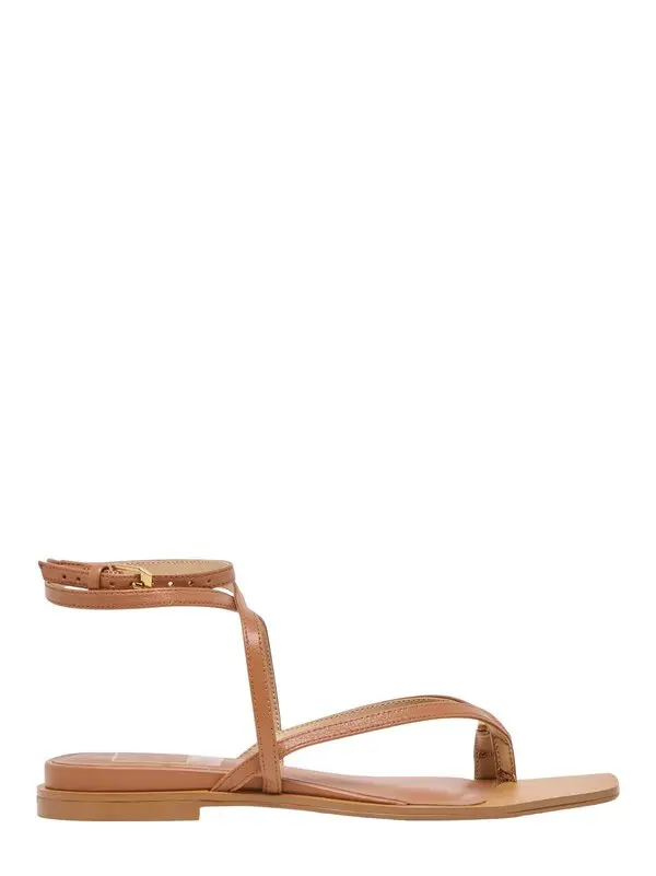 DOLCEVITA Tyrice Strappy Leather Sandals - Espresso Leather