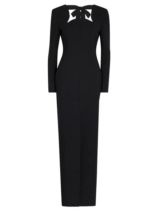 ROKSANDA Zari Crepe Maxi Dress - Black