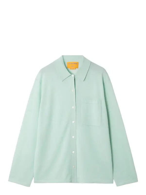 Guest In Residence Showtime Cashmere Shirt - Green