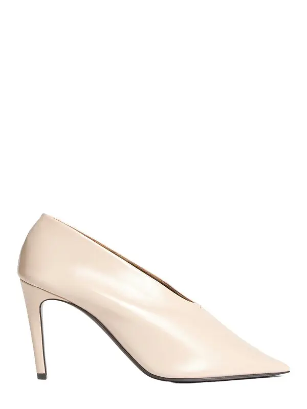Khaite Miriam Leather Pumps - Nude