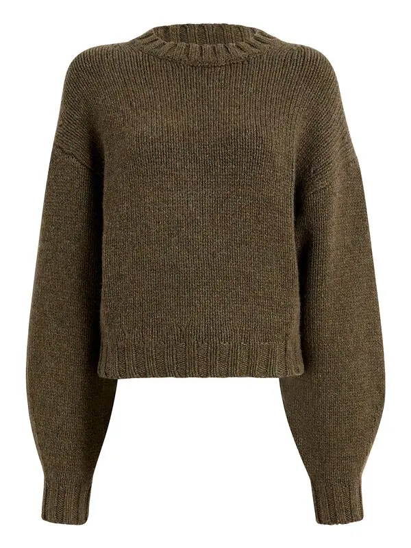 Khaite Gemma Cashmere Sweater - Olive