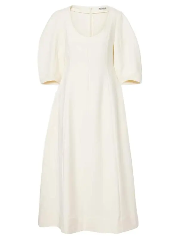 RÓHE Midi Dress - White