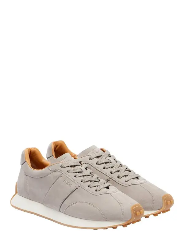 TOD'S Runner Suede Sneakers - Grey