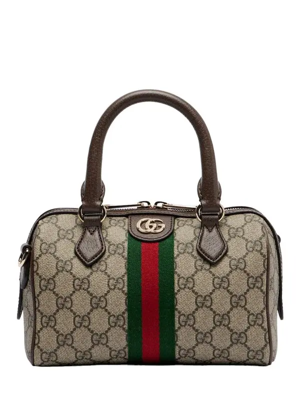 Gucci Ophidia Gg Top-handle Bag - Multicoloured