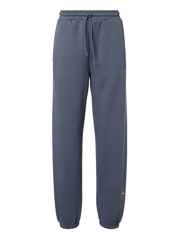 Adidas By Stella McCartney Cotton-blend Sweatpants - Blue