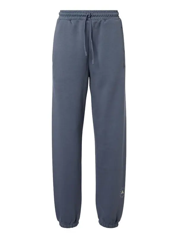 Adidas By Stella McCartney Cotton-blend Sweatpants - Blue