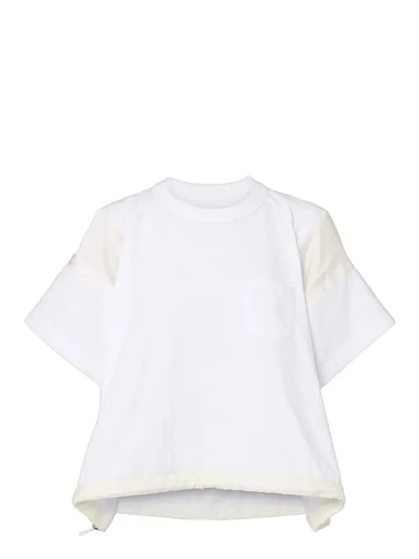 Sacai Cotton T-shirt - White