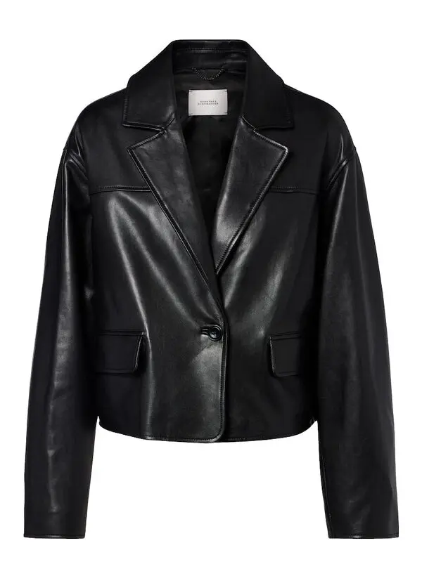Dorothee Schumacher Leather Jacket - Black
