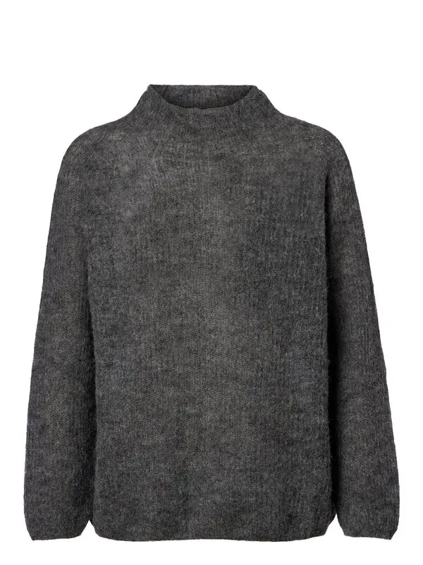 Max Mara Riga Wool-blend Sweater - Grey