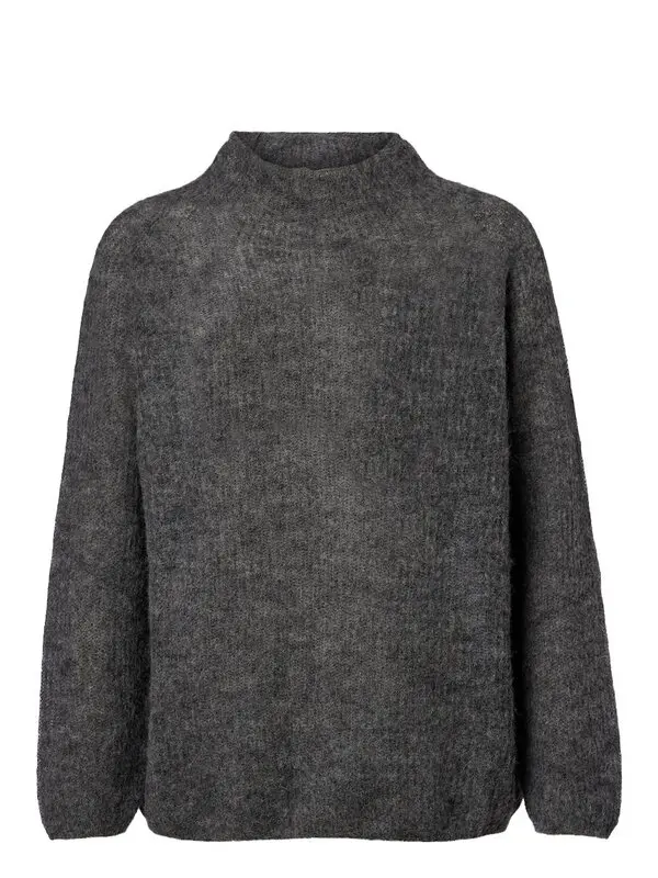 Max Mara Riga Wool-blend Sweater - Grey