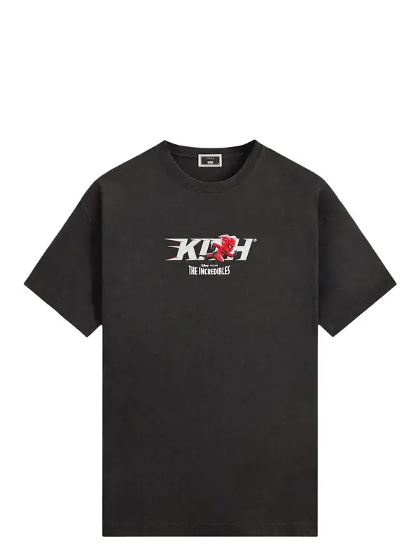Kith X Disney Pixar Dash Vintage Tee - Black