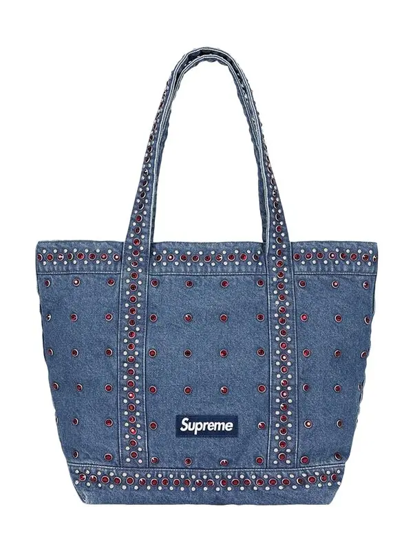 Supreme X B.b. Simon Denim Tote Bag - Blue