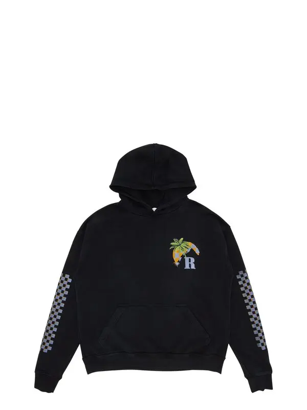 Rhude Moonlight Tropics Hoodie - Black