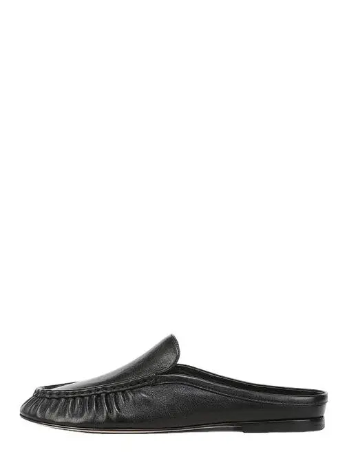 Vince Tevin Leather Mule - Black