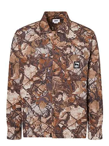 Obey Fence Camouflage Cotton Shirt - Multi