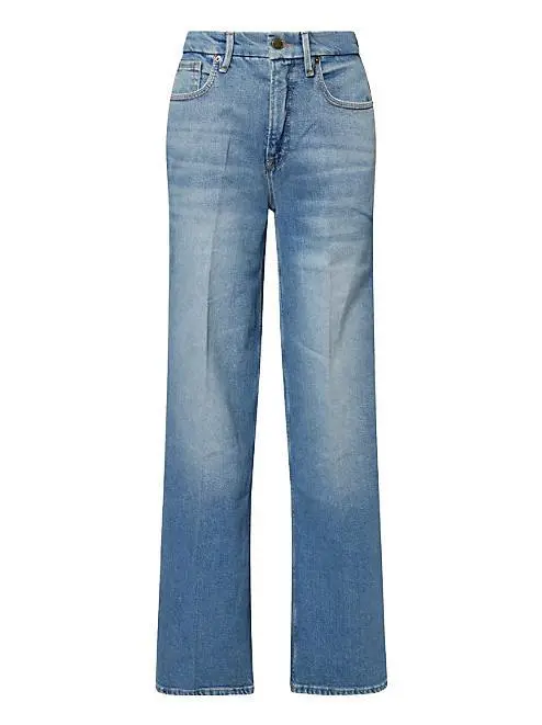 Good American Wide-leg Denim Jeans - Indigo1142