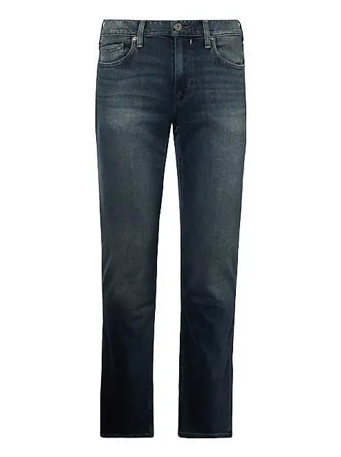 Paige Normandie Straight-leg Stretch-denim Jeans - Healet