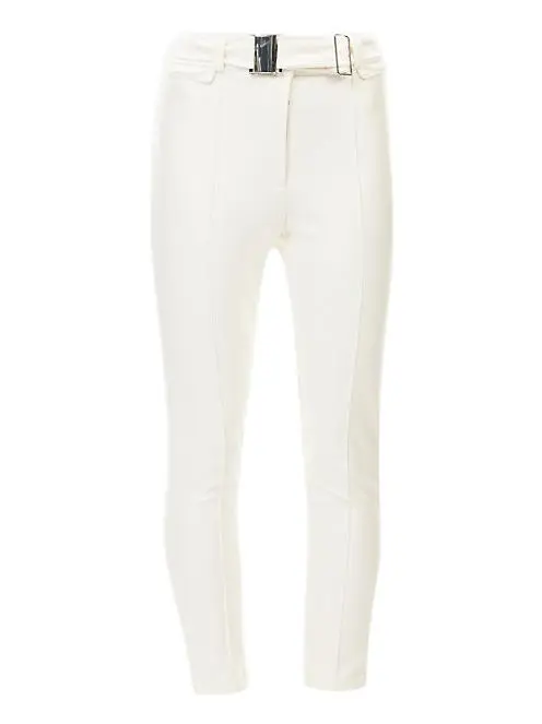 MY SUNDAY SKI Slalom Ski Trousers - Snow Sparkle White