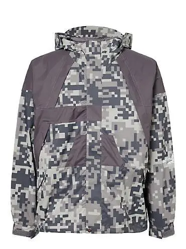 A BATHING APE Bape X Kazuki Snow Hooded Shell Jacket - Charcoal