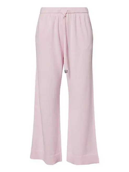 Simkhai Cotton And Cashmere Trousers - Ballet Pink