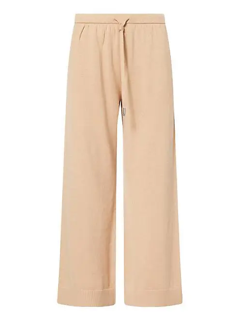 Simkhai Cotton And Cashmere Trousers - Light Camel