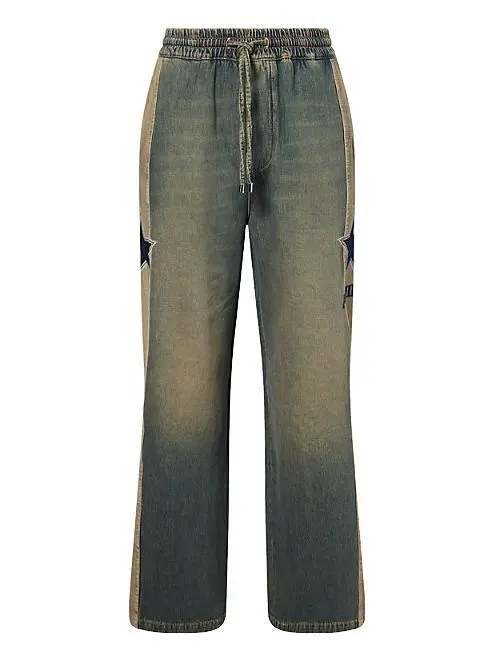 Amiri Straight-leg Denim Trousers - Blue