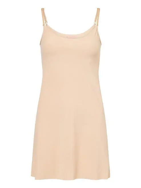 Commando Cami Slip Stretch-woven Mini Dress - Beige