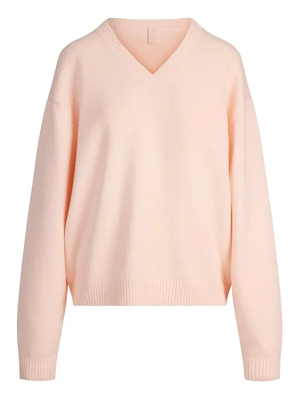SKIMS Pullover V-neck Sweater - Primrose