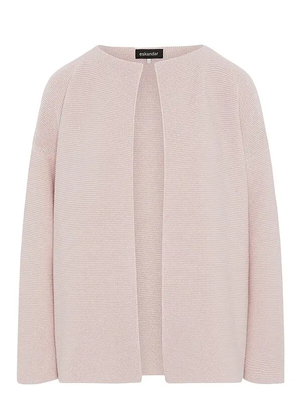 Eskandar Cashmere Knit Cardigan - Cherry Blossom