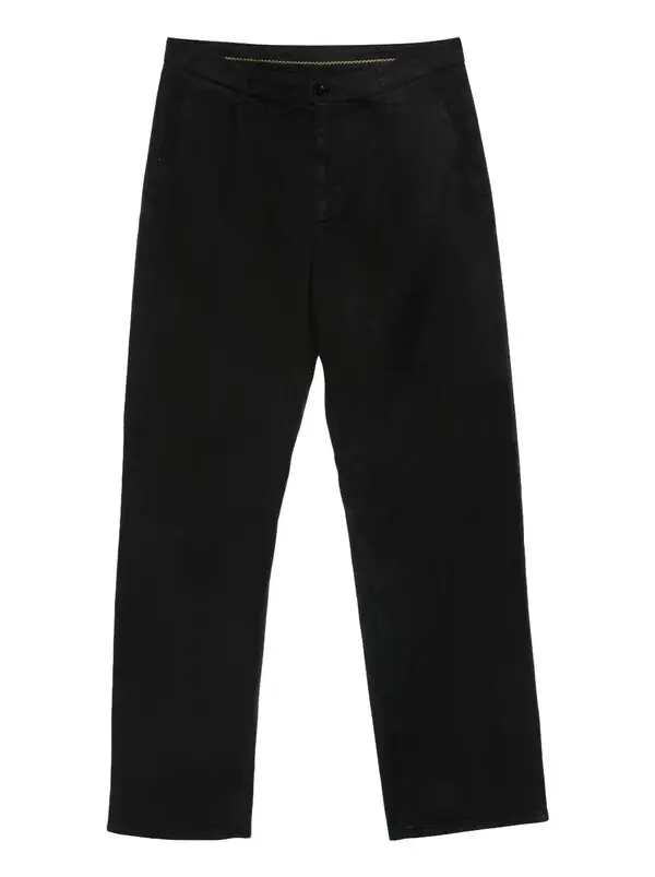 Aspesi Mono Belt-loop Trousers - Black
