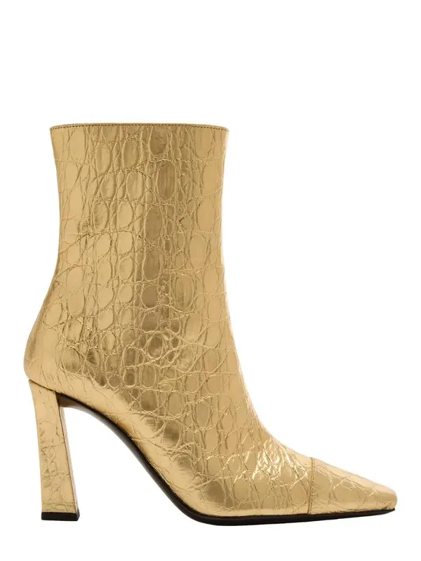 GIUSEPPE ZANOTTI Janiee Bootie 90 Boots - Gold