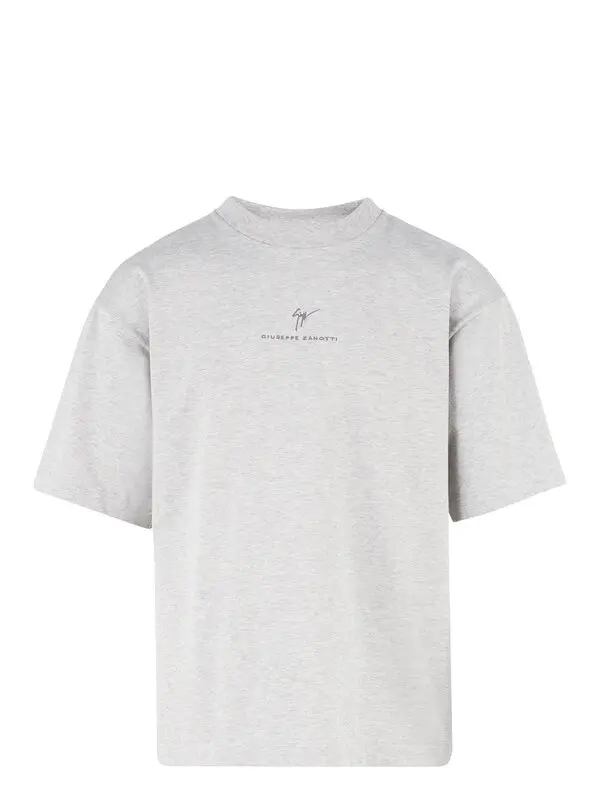 GIUSEPPE ZANOTTI Lr-62 T-shirt - Grey