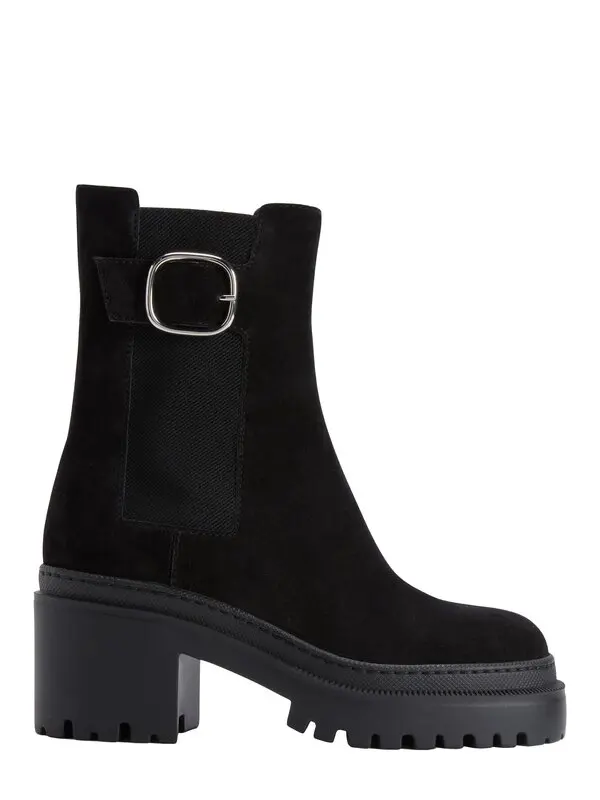 GIUSEPPE ZANOTTI Mairi Buckle Boots - Black