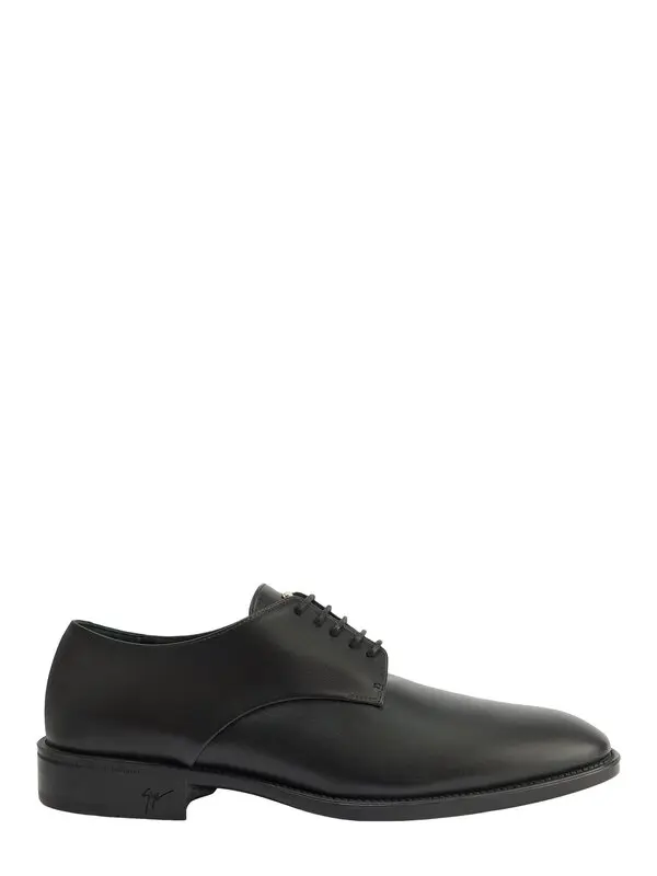 GIUSEPPE ZANOTTI Marquess Leather Derby - Black