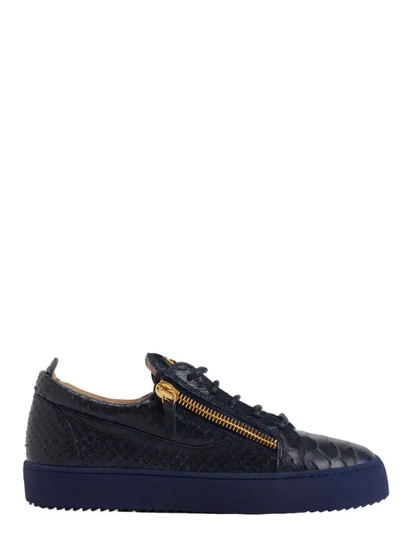 GIUSEPPE ZANOTTI Frankie Low-top Sneakers - Blue