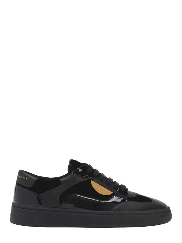 GIUSEPPE ZANOTTI Gz94 Low-top Sneakers With Metal Detail - Black