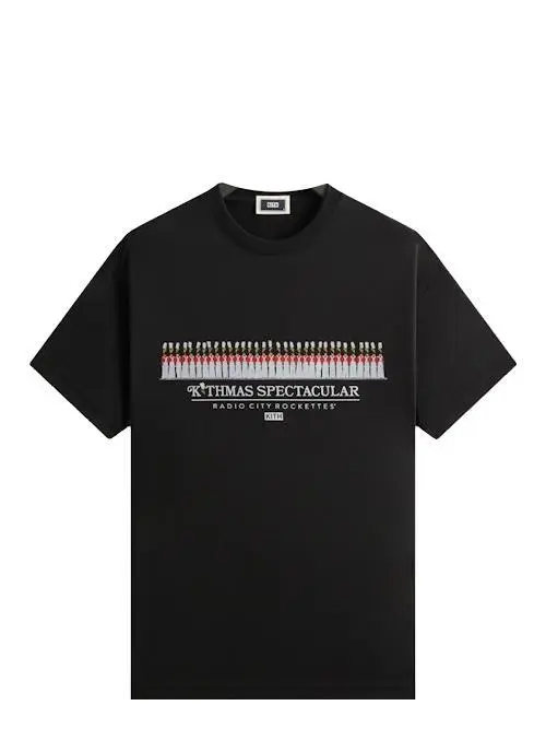Kith Mas The Radio City Rockettes Spectacular Tee Shirt - Black