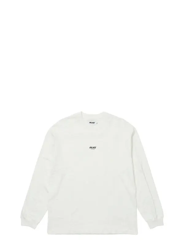 PALACE Slub Zig Zag Longsleeve - White