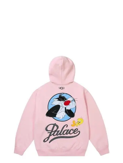 PALACE X Ugg Looney Tunes Hoodie - Pink