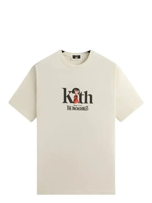 Kith X Disney Pixar Edna Mode Vintage Tee Shirt - Sandrift