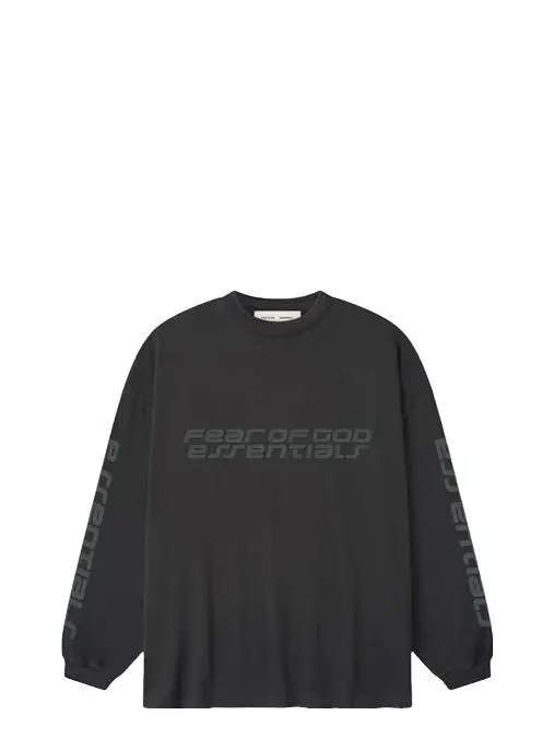 Fear Of God Essentials 90's Long Sleeve T-shirt - Vintage Black