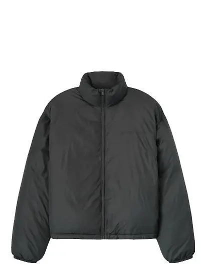 Fear Of God Essentials Ripstop Nylon Puffer Jacket - Iron Grey