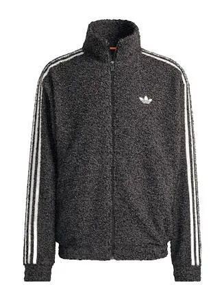 Adidas Boucle Firebird Tracktop - Black Grey Strata