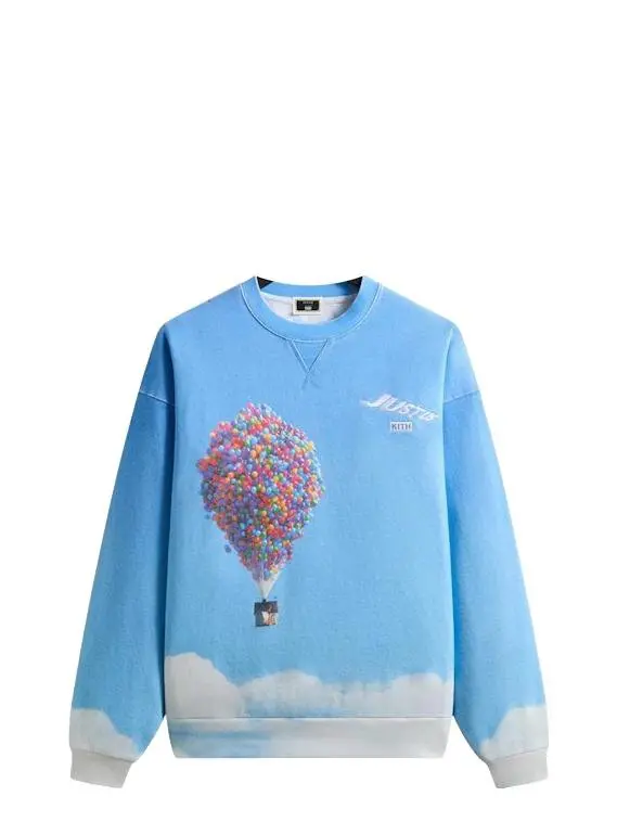 Kith X Disney Pixar Up Nelson Crewneck Sweatshirt - Orbit